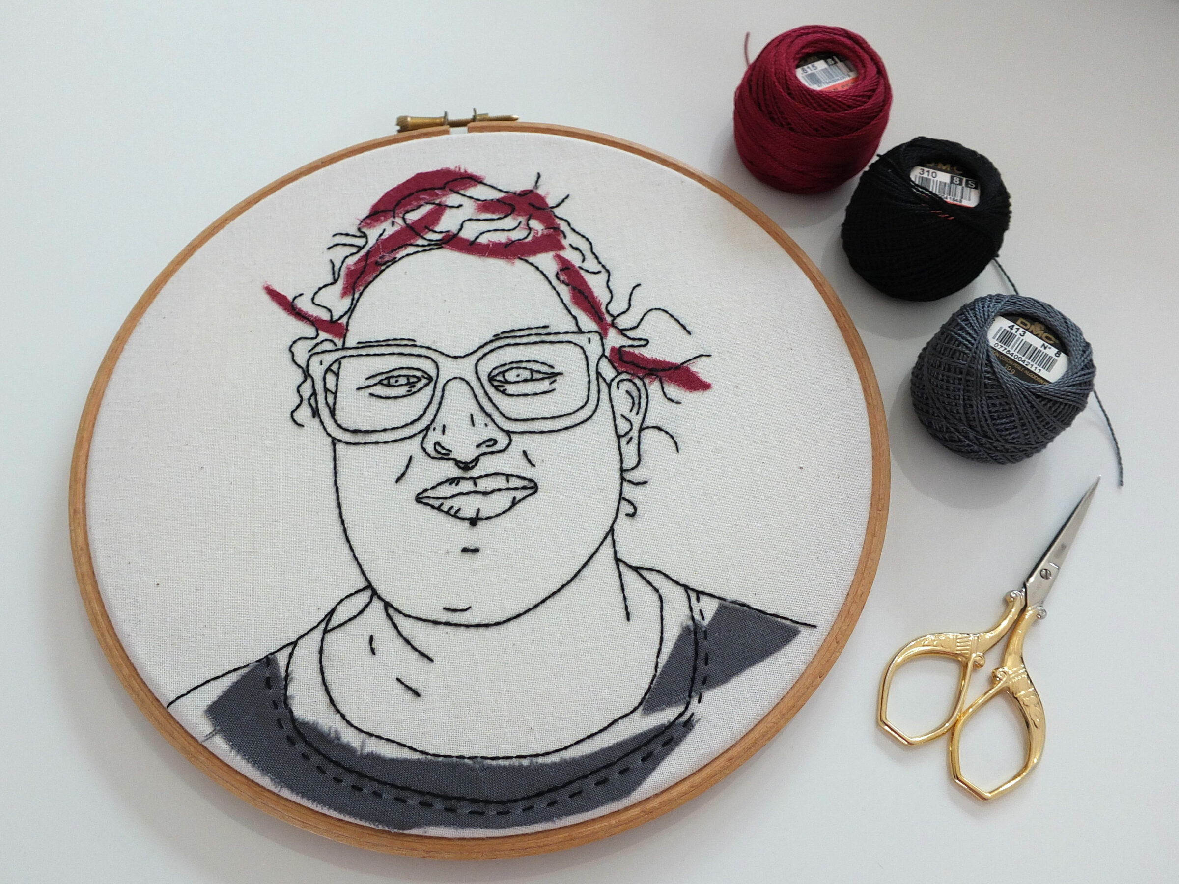 WORKSHOP: Textile Portraits Workshop – Crescent Arts