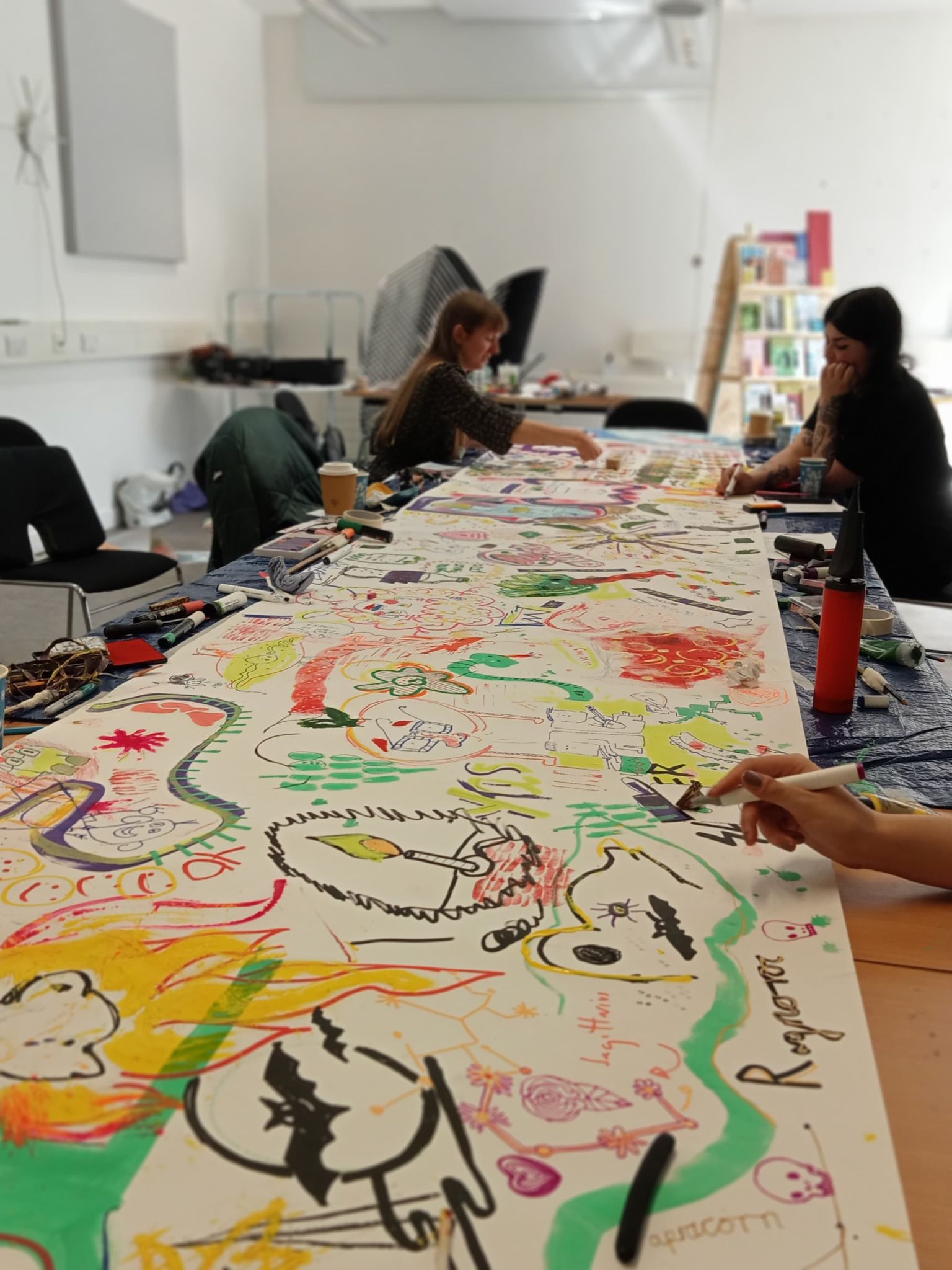 An Exercise in Communal Drawing with Scarborough Zine Library ...