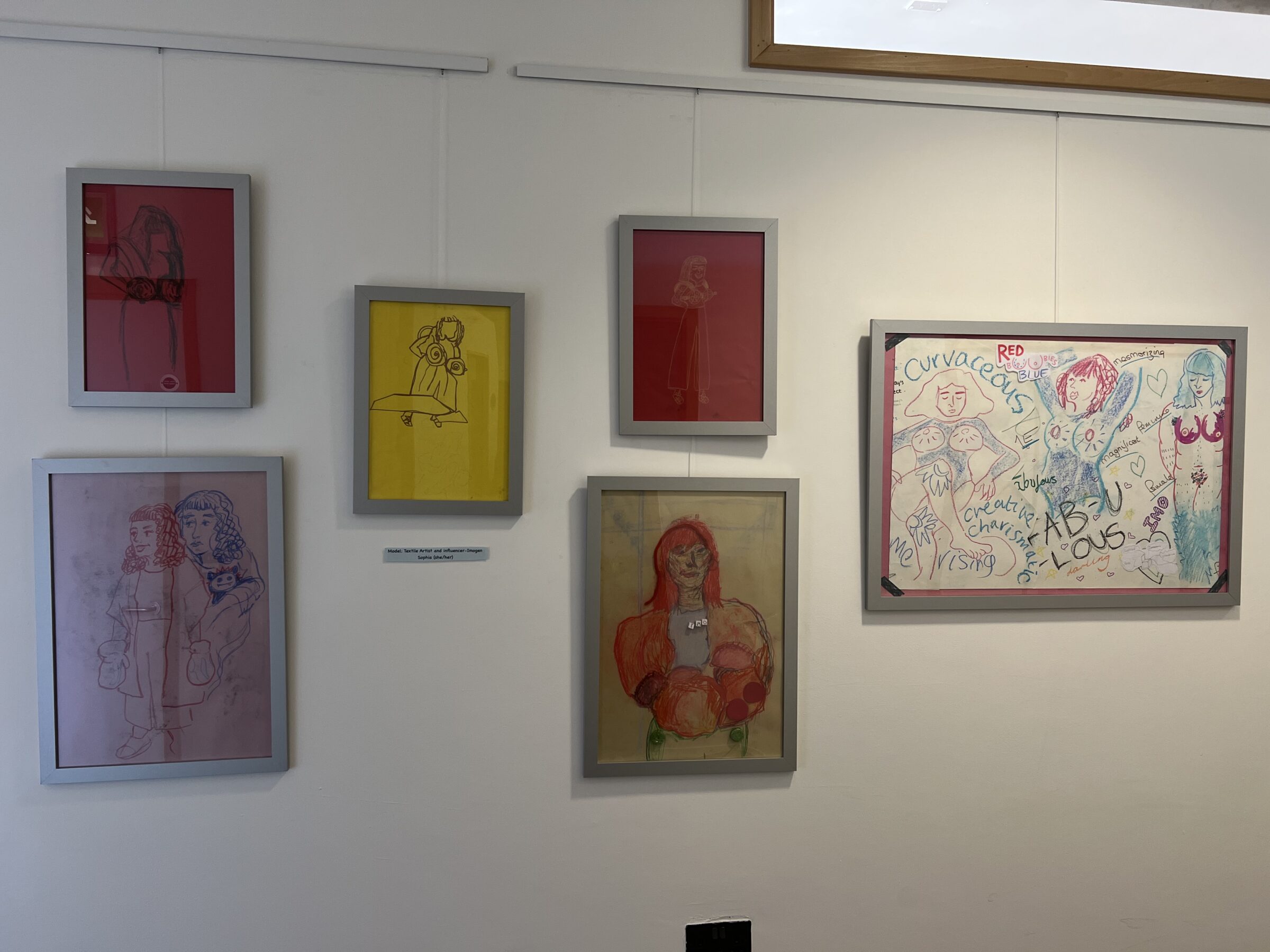 Alternative Life Drawing Display – Crescent Arts